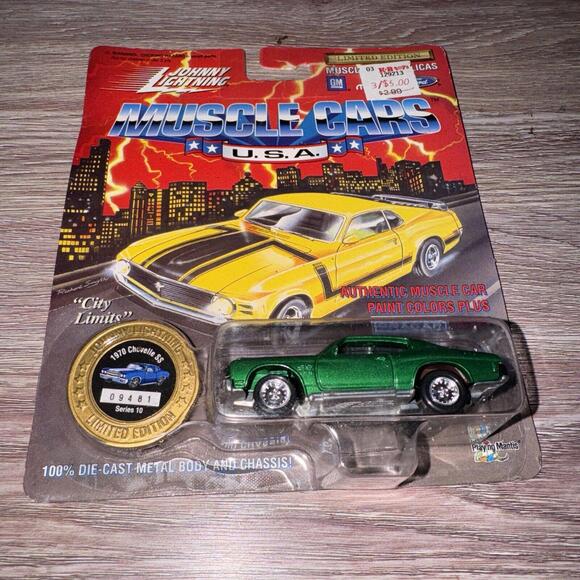 Toys | Johnny Lightning Muscle Cars Usa Green 197 Chevelle Ss Series 8 ...